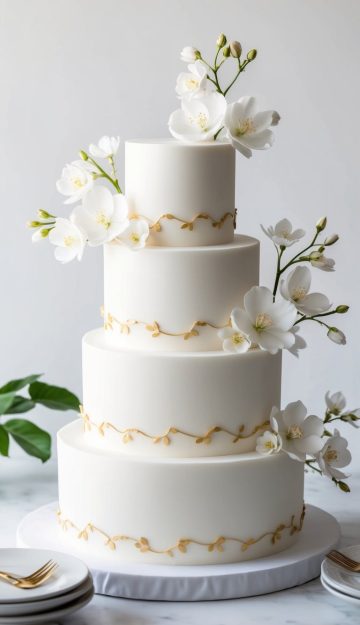 22 White Cake Decorating Ideas: Designs for Special Occasions - The ...