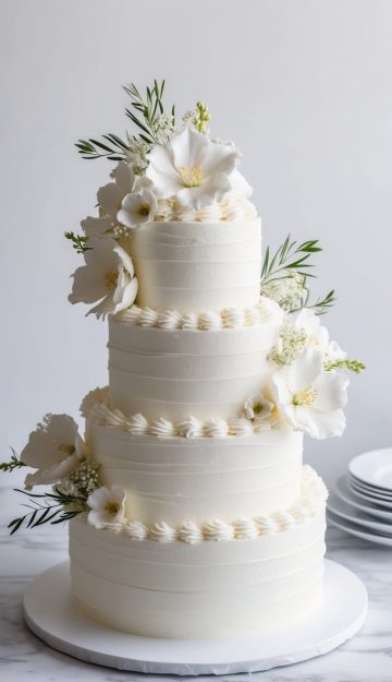22 White Cake Decorating Ideas: Designs for Special Occasions - The ...