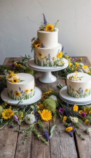 17 Wildflower Cake Decorating Ideas for Enchanting Parties - The ...