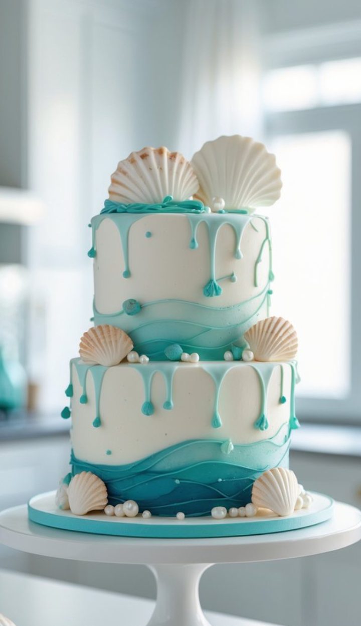 30 Pool Party Cake Decorating Ideas To Splash Into Summer - The Melrose ...