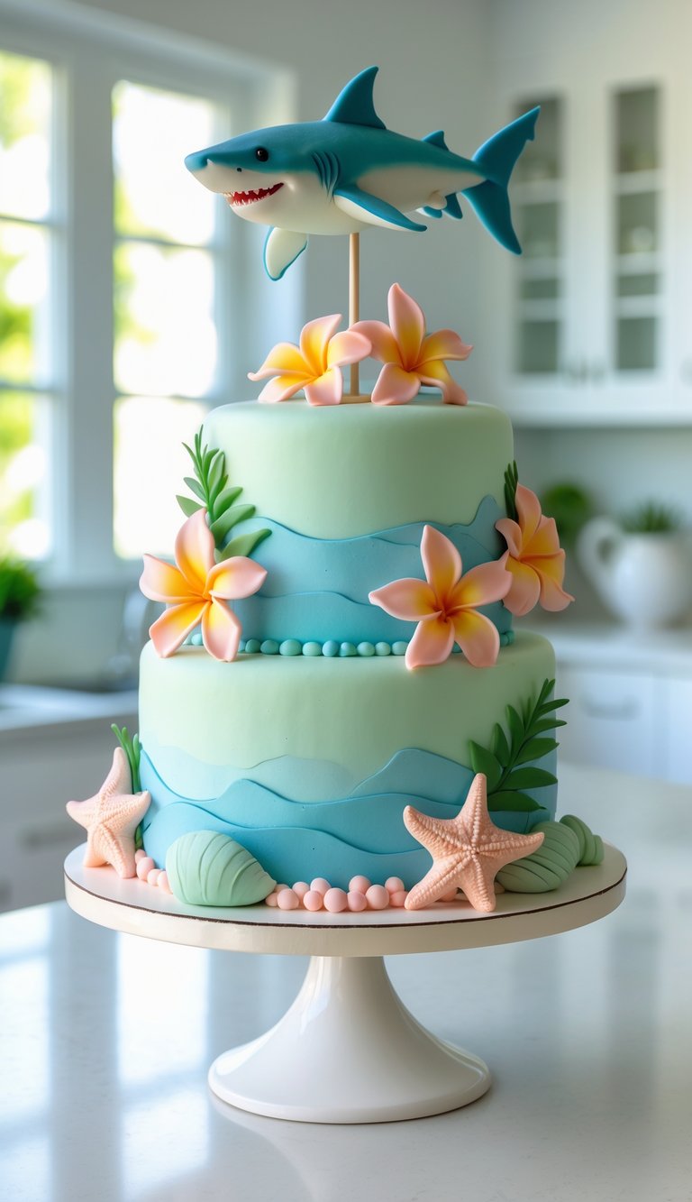 29 Shark Cake Decorating Ideas for Thrilling Ocean Designs - The ...