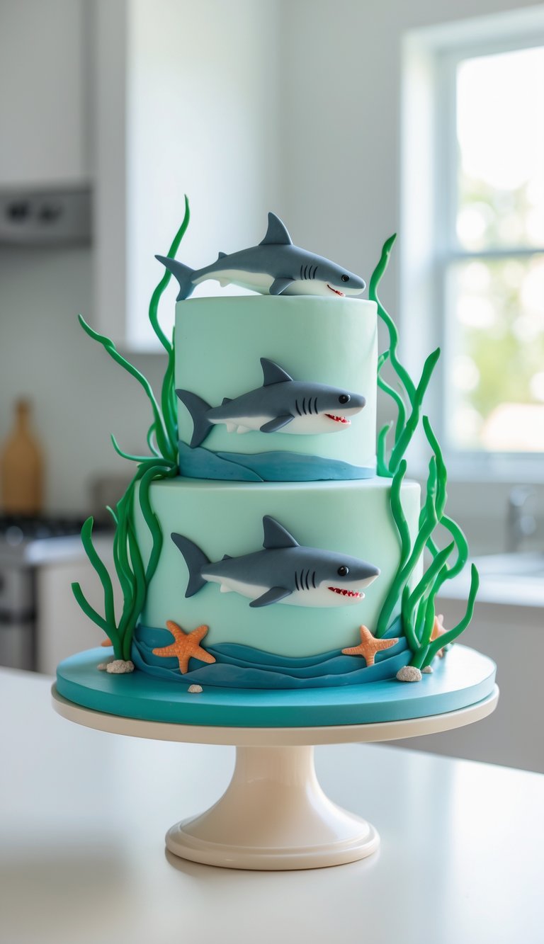 29 Shark Cake Decorating Ideas for Thrilling Ocean Designs - The ...