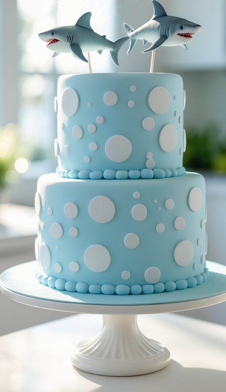 29 Shark Cake Decorating Ideas for Thrilling Ocean Designs - The ...