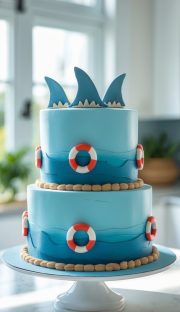 29 Shark Cake Decorating Ideas for Thrilling Ocean Designs - The ...
