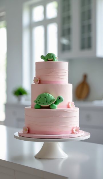 27 Turtle Cake Decorating Ideas for Ocean, Beach, or Animal Themes ...