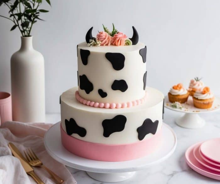 10 Cow Cake Decorating Ideas: Adorable Farm-Fresh Designs - The Melrose ...