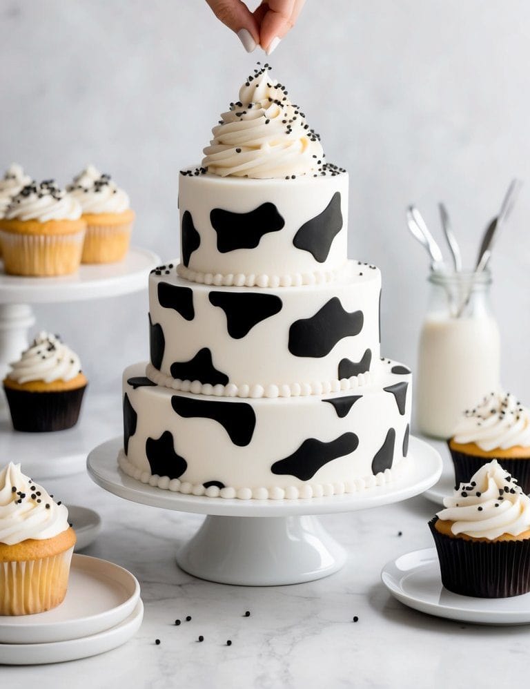 10 Cow Cake Decorating Ideas: Adorable Farm-Fresh Designs - The Melrose ...