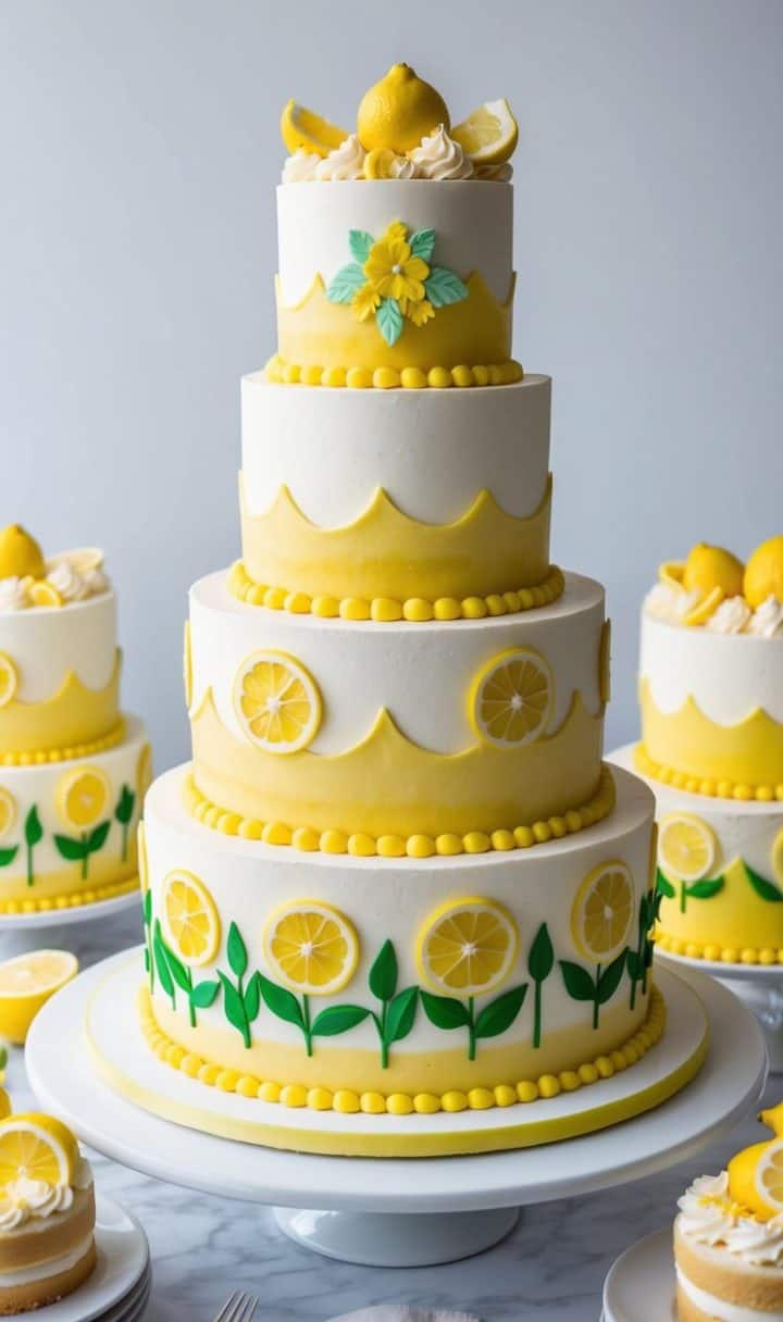 27 Lemon Cake Decorating Ideas: Bright, Zesty Treats - The Melrose Family