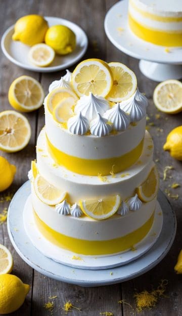 27 Lemon Cake Decorating Ideas: Bright, Zesty Treats - The Melrose Family