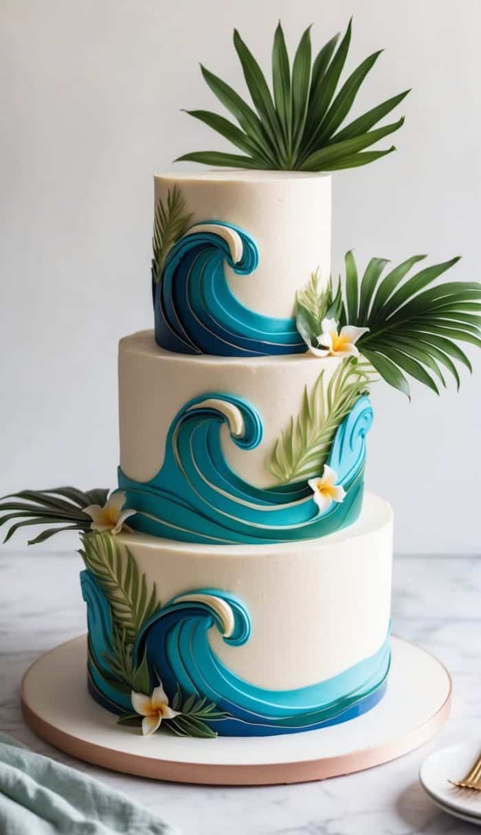 20 Tropical Cake Decorating Ideas: Paradise on Your Table - The Melrose ...