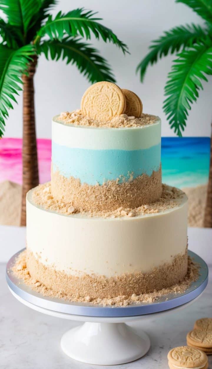 20 Tropical Cake Decorating Ideas: Paradise on Your Table - The Melrose ...