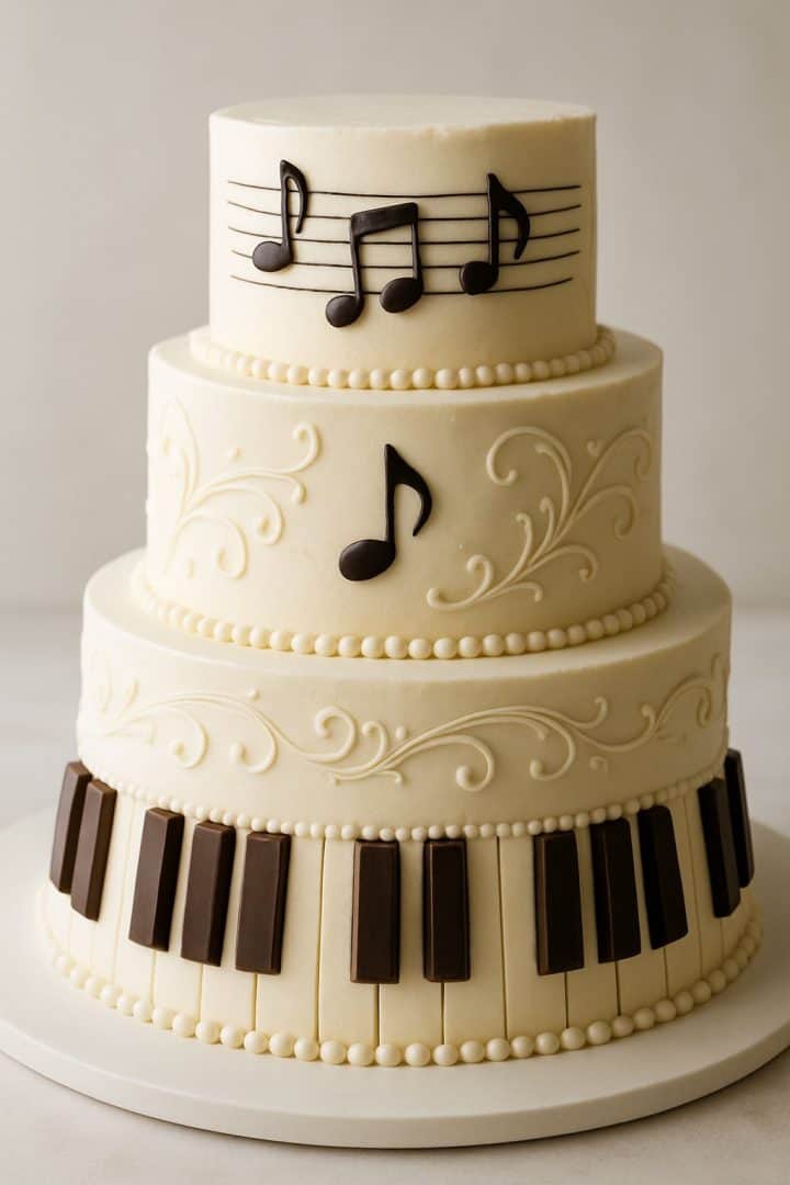 12 Piano Cake Decorating Ideas: Beautiful Musical Creations - The ...