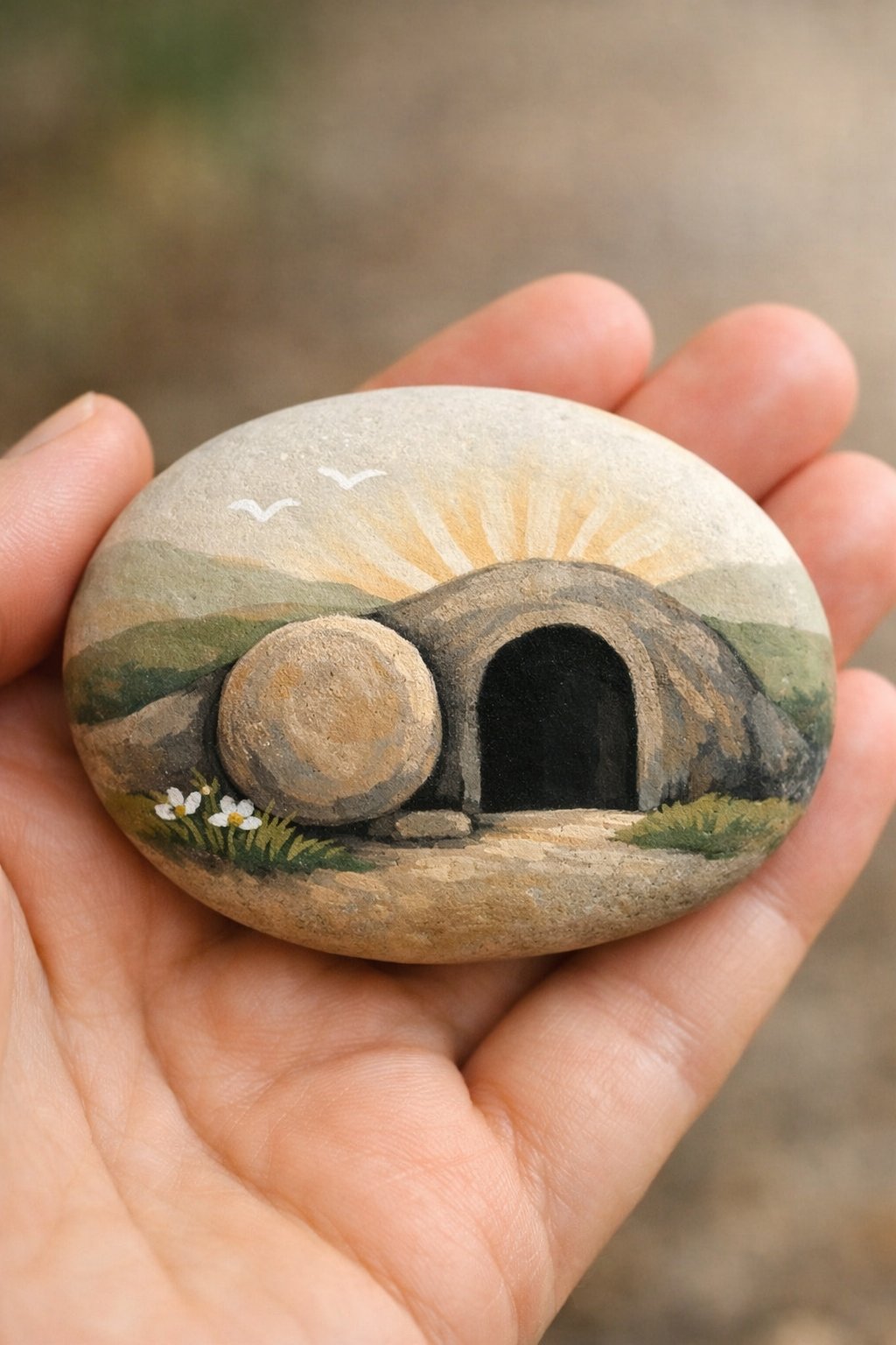 26 Faith Painted Rocks Ideas To Inspire and Encourage - The Melrose Family