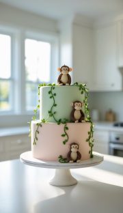 24 Monkey Cake Decorating Ideas: Fun & Creative Designs - The Melrose ...
