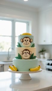 24 Monkey Cake Decorating Ideas: Fun & Creative Designs - The Melrose ...