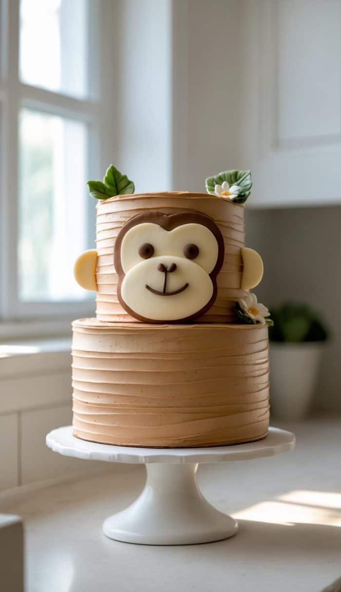 24 Monkey Cake Decorating Ideas: Fun & Creative Designs - The Melrose ...
