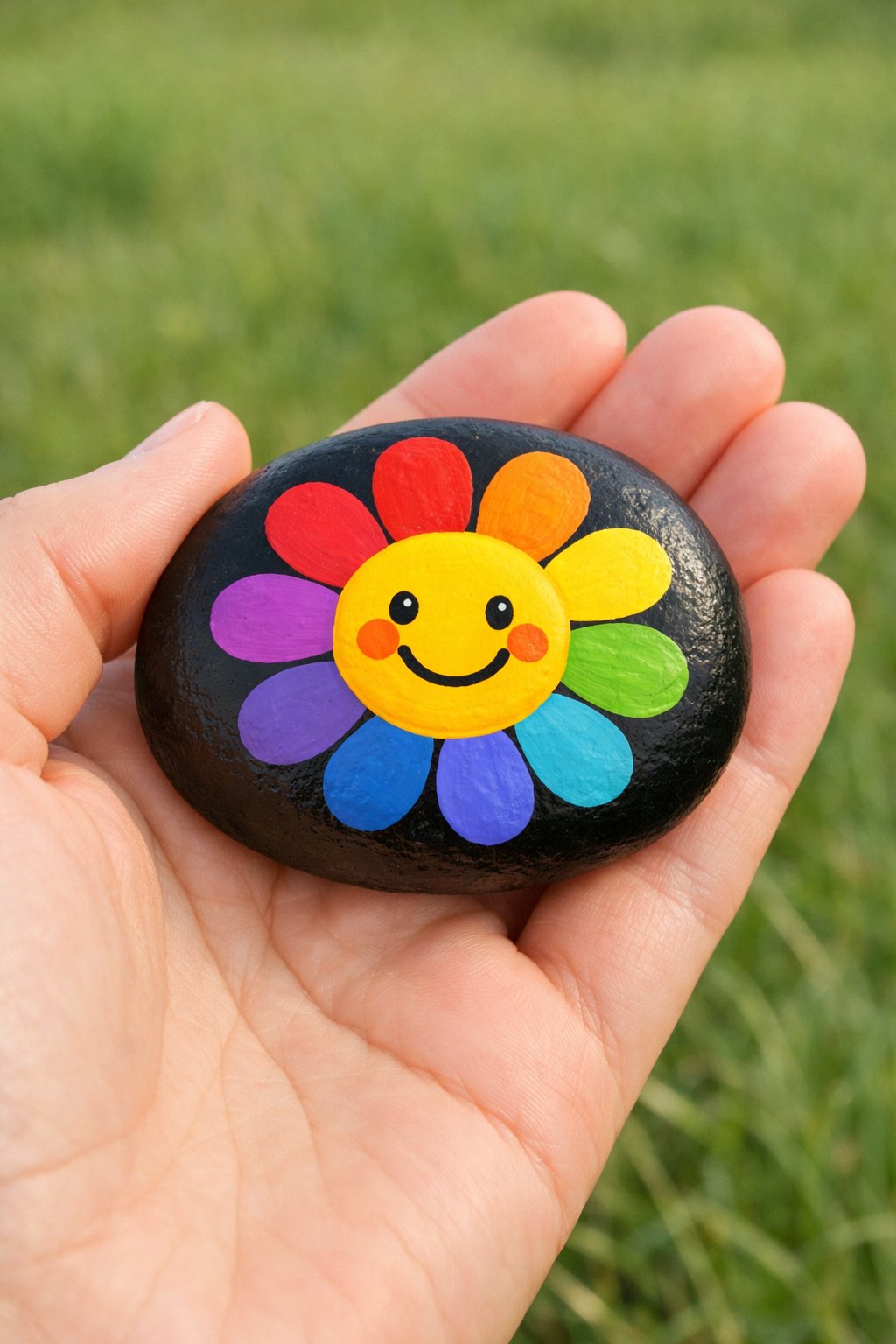 26 Positive Painted Rocks Ideas To Brighten Your Day - The Melrose Family