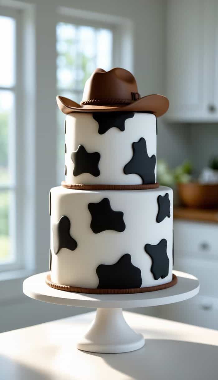 20 Western Cake Decorating Ideas for Rustic Parties - The Melrose Family