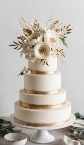 28 Gold Cake Decorating Ideas: Stunning Luxurious Designs - The Melrose ...