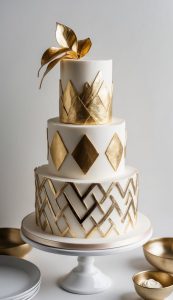 28 Gold Cake Decorating Ideas: Stunning Luxurious Designs - The Melrose ...