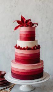 23 Red Cake Decorating Ideas: Bold and Festive Desserts - The Melrose ...