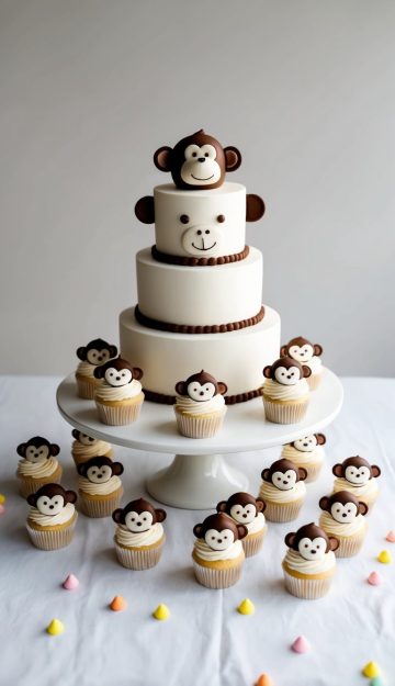 24 Monkey Cake Decorating Ideas: Fun & Creative Designs - The Melrose ...