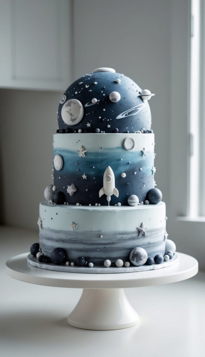 15 Space Cake Decorating Ideas: Out-of-This-World Designs - The Melrose ...