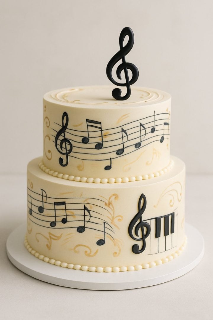 12 Piano Cake Decorating Ideas: Beautiful Musical Creations - The ...