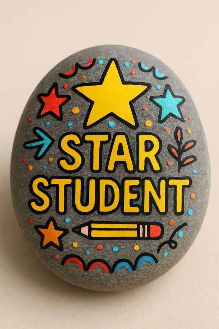23 Back to School Painted Rocks Ideas: Brighten Up Classrooms! - The ...