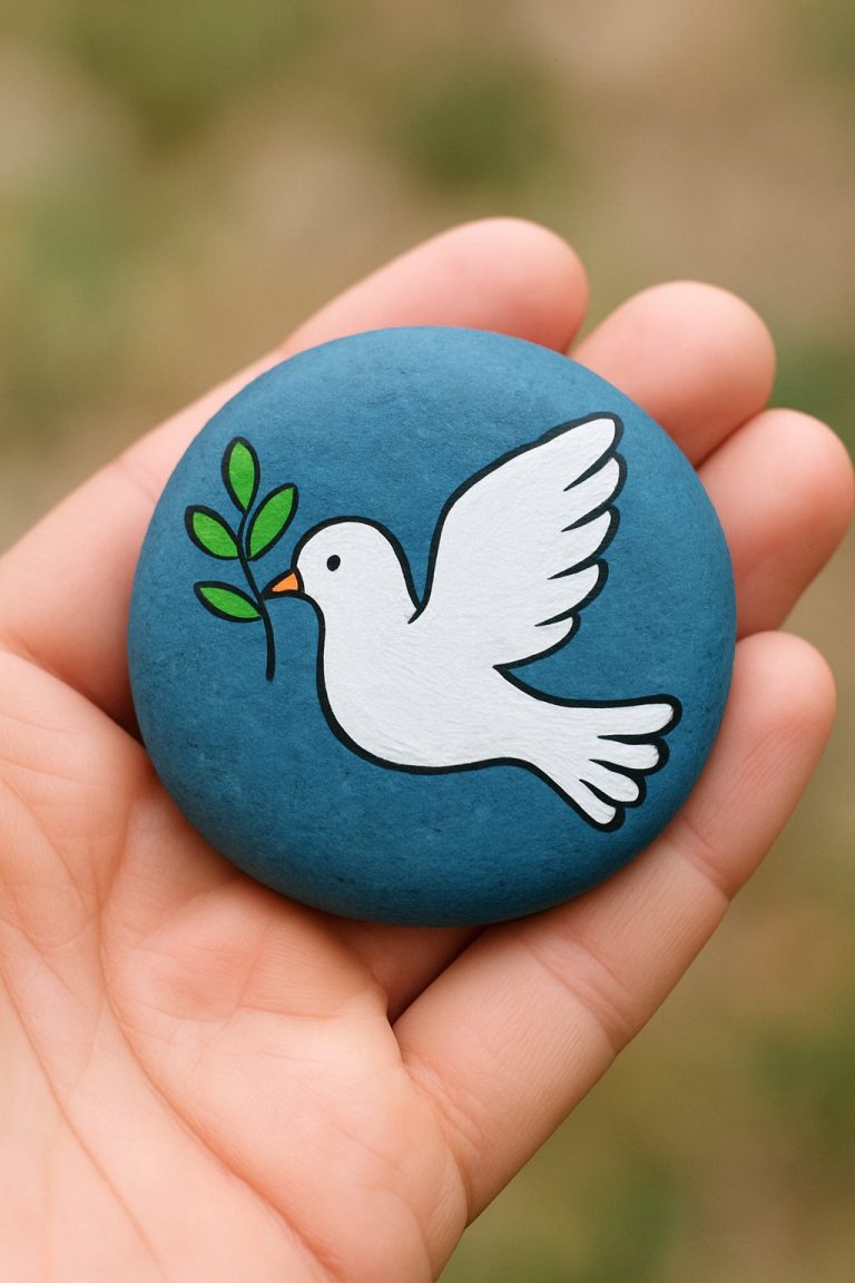 26 Faith Painted Rocks Ideas To Inspire and Encourage - The Melrose Family