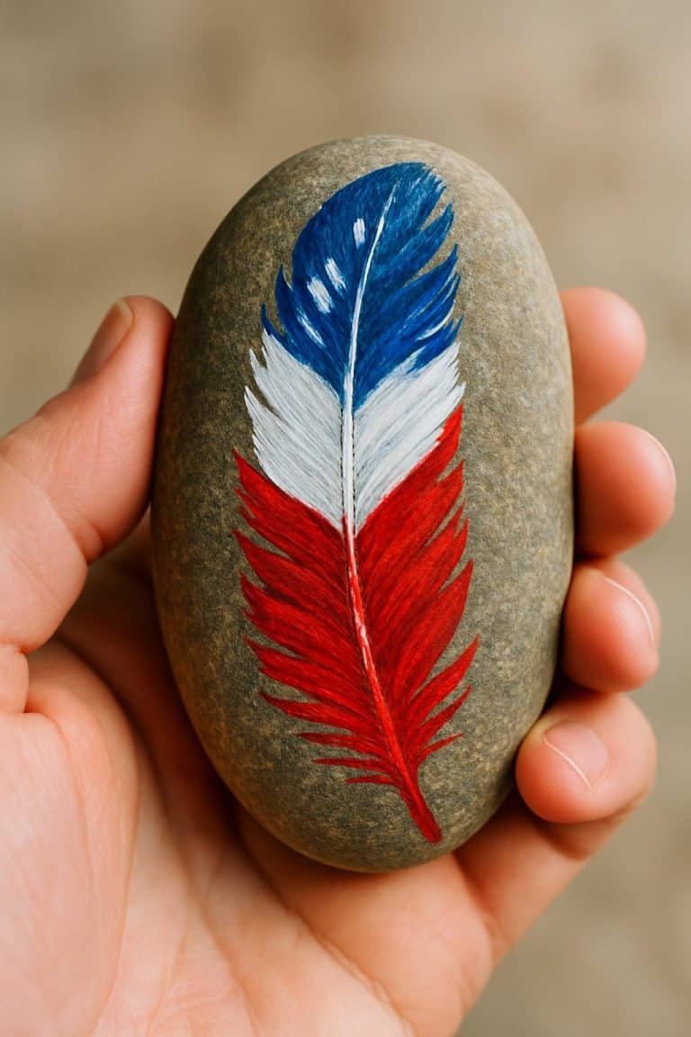 23 Patriotic Painted Rocks Ideas To Celebrate the Country - The Melrose ...