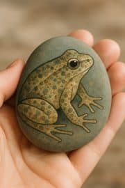 20 Frog Painted Rocks Ideas: Fun, Easy Nature-Inspired Crafts - The ...