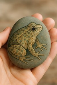 20 Frog Painted Rocks Ideas: Fun, Easy Nature-Inspired Crafts - The ...