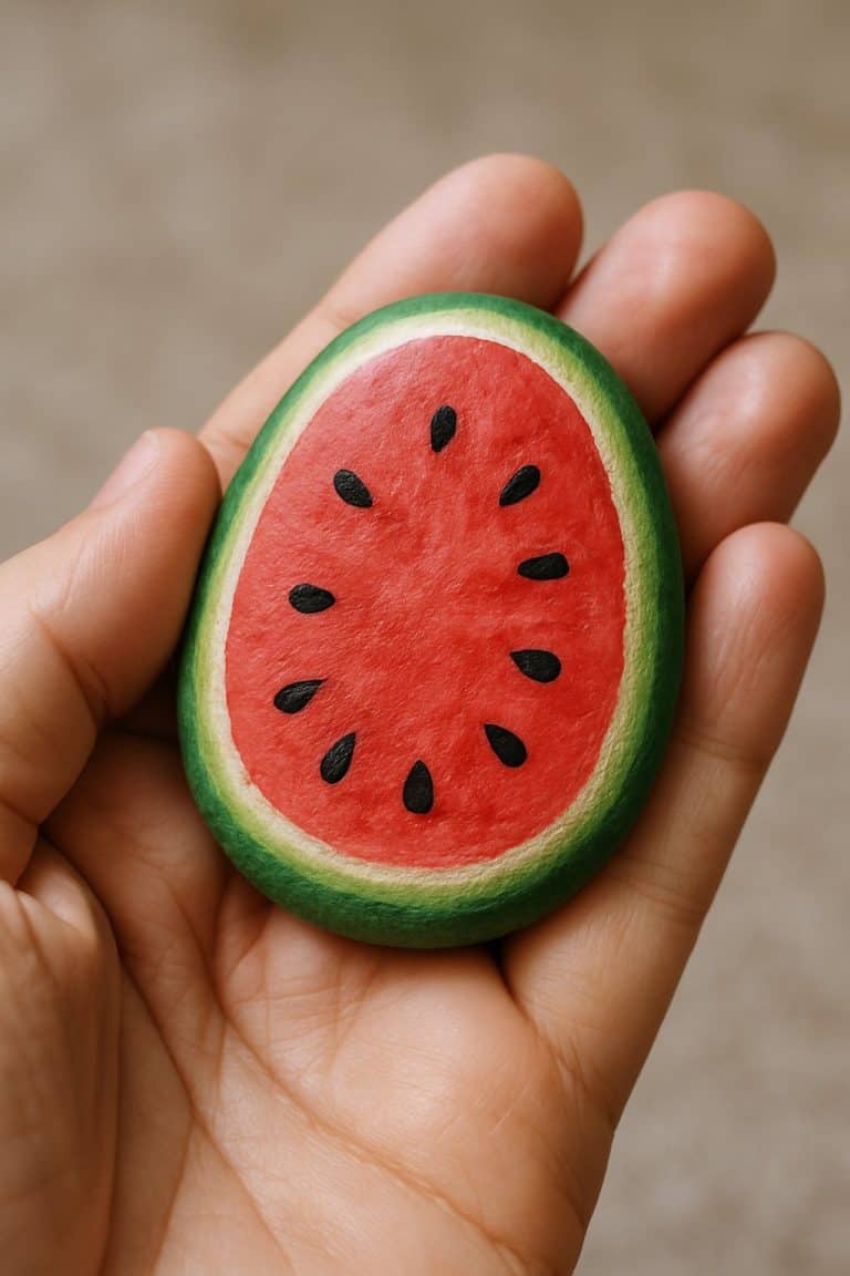 28 Food Painted Rocks Ideas for Tasty DIY Decor and Crafts - The ...