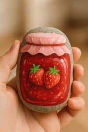 21 Strawberry Painted Rocks Ideas: Fun Inspo for Creative Crafters ...