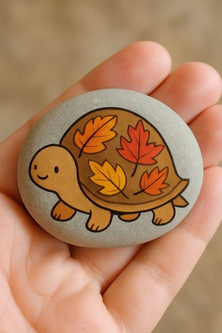 25 Turtle Painted Rocks Ideas: Relaxing Designs To Try - The Melrose Family