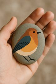 20 Bird Painted Rocks Ideas for Nature Lovers and Crafters - The ...