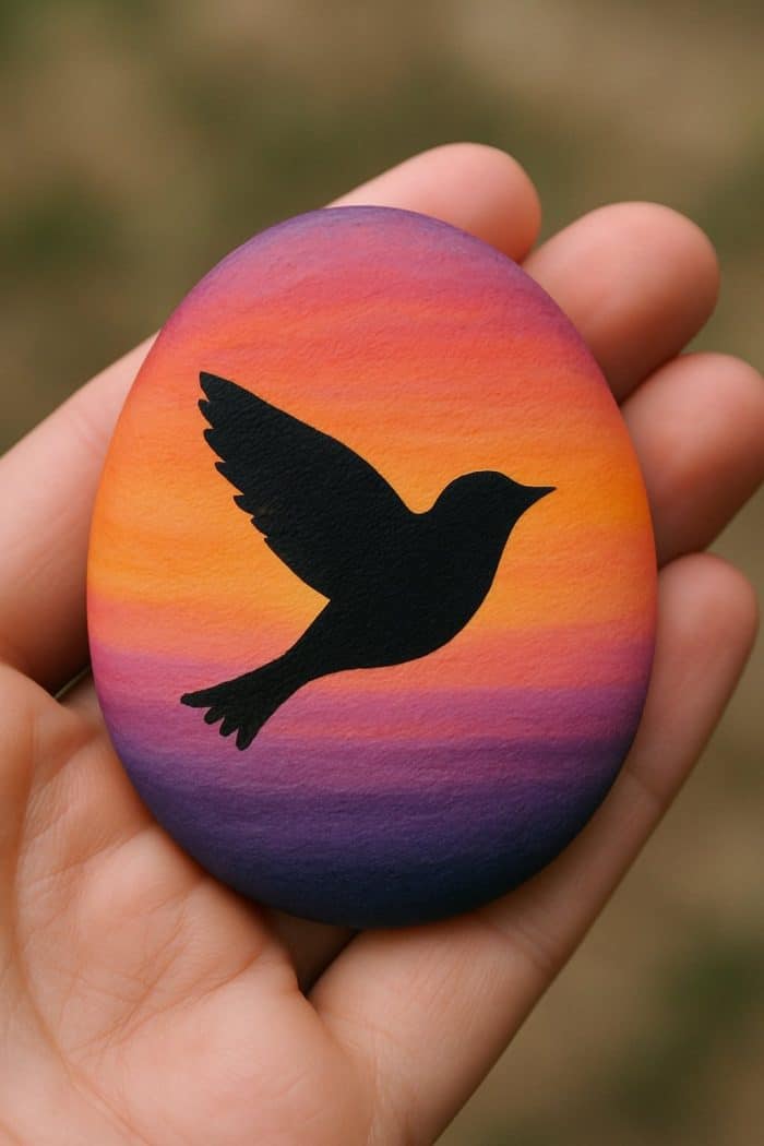 20 Bird Painted Rocks Ideas for Nature Lovers and Crafters - The ...