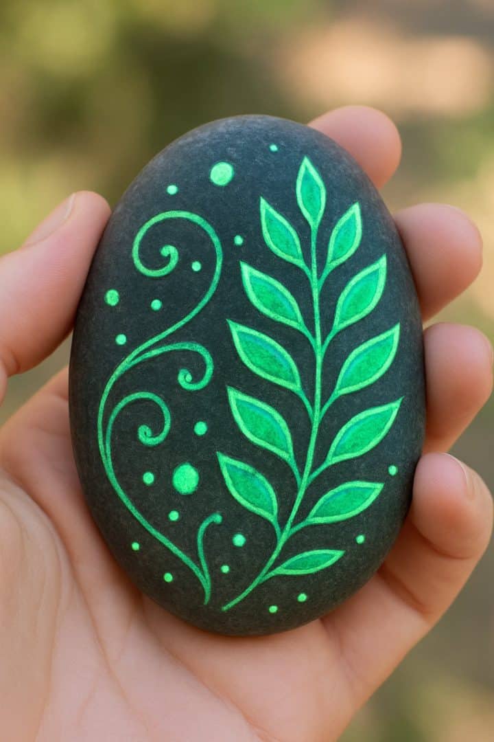 30 Glow-in-the-Dark Painted Rocks Ideas: Fun, Magical Inspiration - The ...
