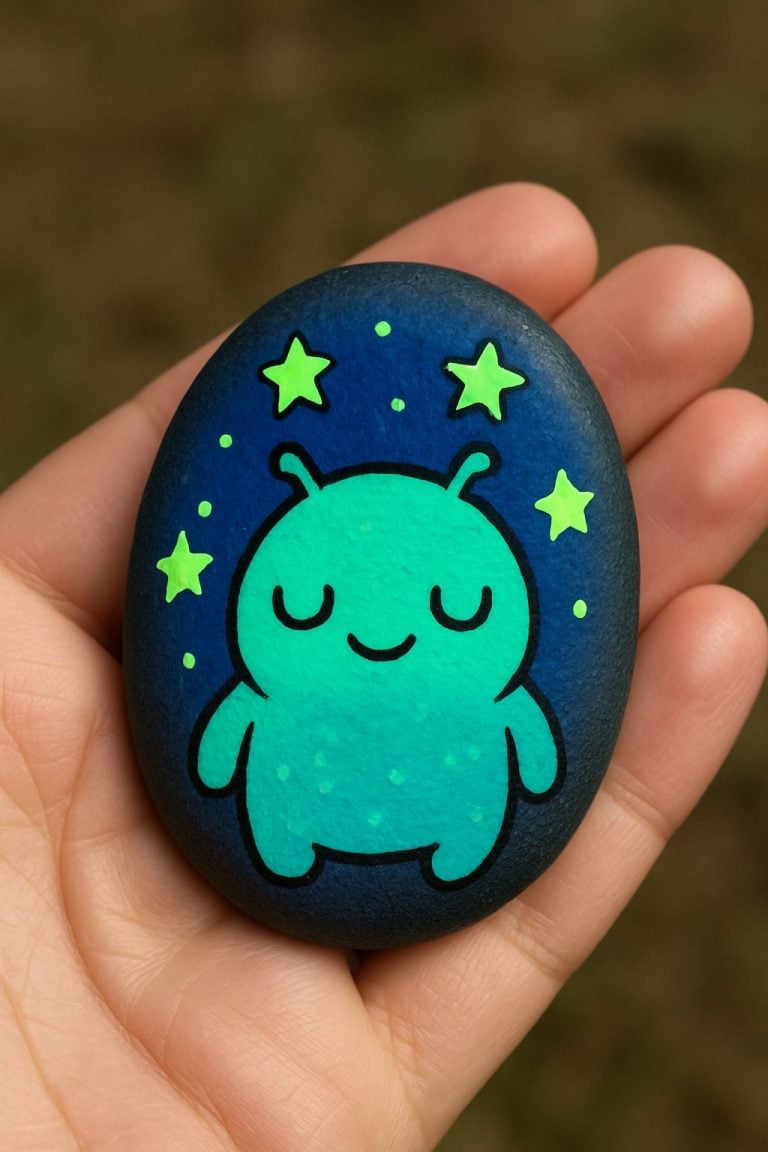 30 Glow-in-the-Dark Painted Rocks Ideas: Fun, Magical Inspiration - The ...
