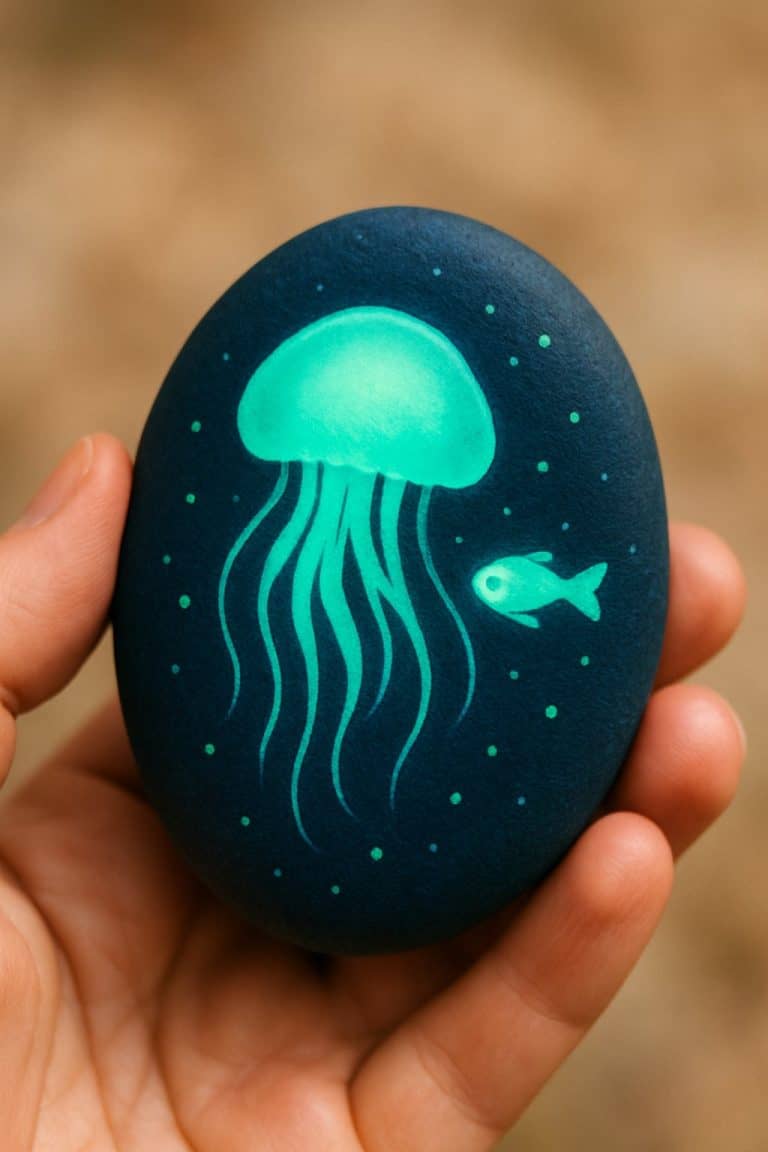 30 Glow-in-the-Dark Painted Rocks Ideas: Fun, Magical Inspiration - The ...