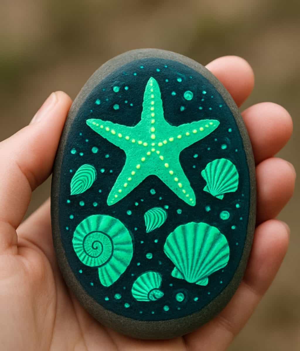 30 Glow-in-the-Dark Painted Rocks Ideas: Fun, Magical Inspiration - The ...