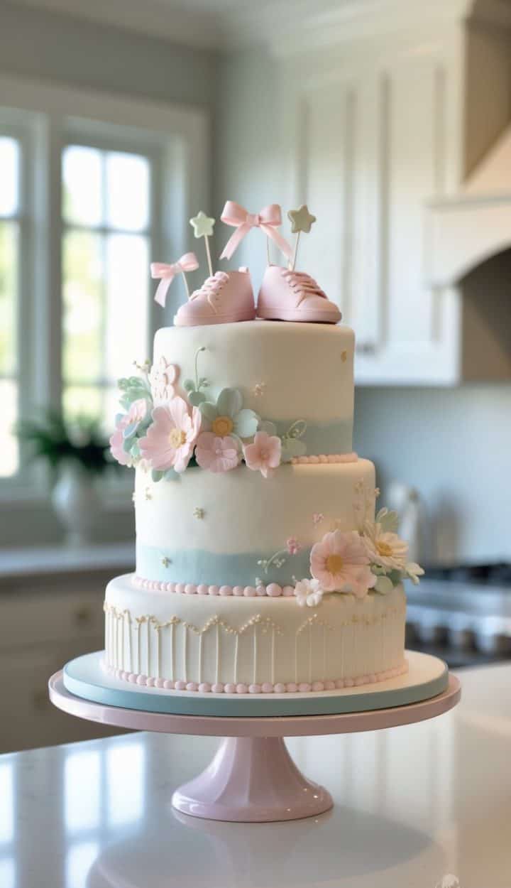 40 Baby Girl Cake Decorating Ideas To Celebrate Your Princess - The ...