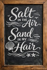 30 Beach Chalkboard Art Ideas for Fun & Creative Coastal Decor - The ...