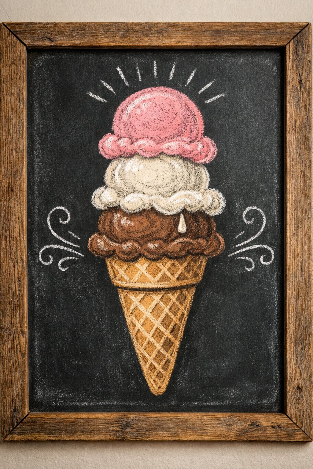 26 Ice Cream Chalkboard Art Ideas To Sweeten Up Your Space - The ...