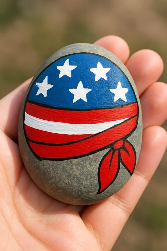 27 Fourth of July Painted Rocks Ideas To Spark Festive Patriotism - The ...