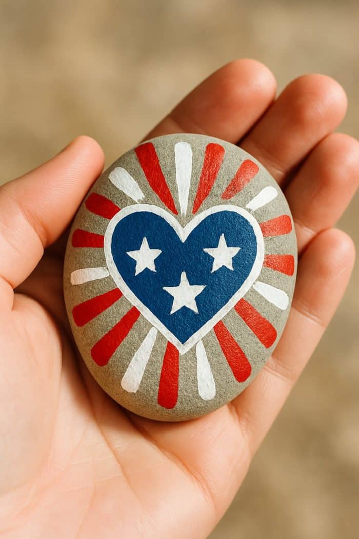 27 Fourth of July Painted Rocks Ideas To Spark Festive Patriotism - The ...