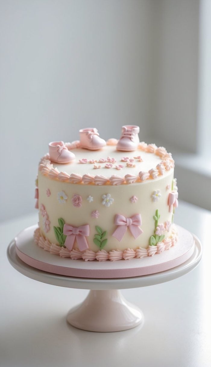 40 Baby Girl Cake Decorating Ideas To Celebrate Your Princess - The ...