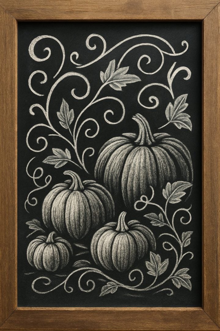 26 Fall Chalkboard Art Ideas to Cozy Up Your Home This Season - The ...