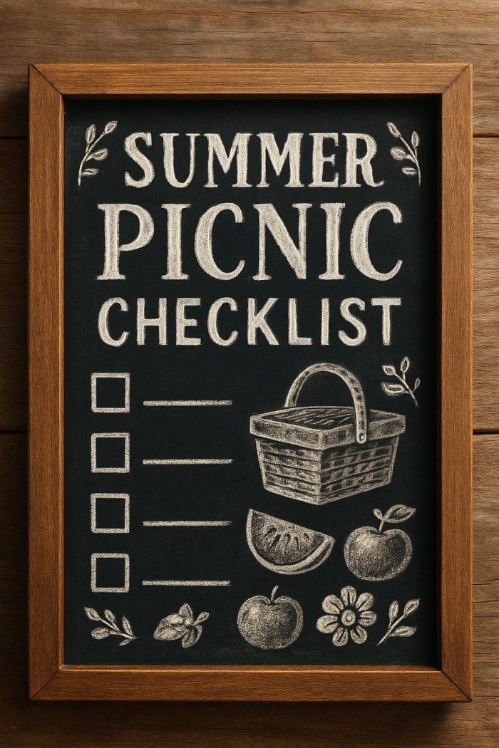 20 Summer Chalkboard Art Ideas: Bright Seasonal Decor - The Melrose Family